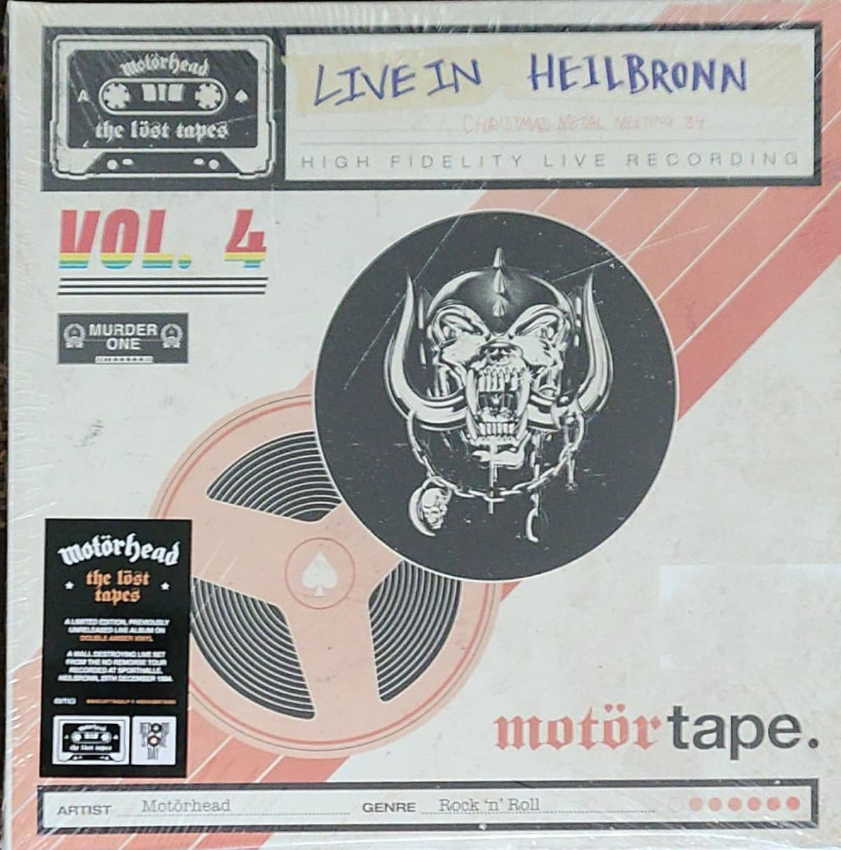 Mötörhead - Lost Tapes Vol. 4, Live In Heilbronn 1984 2Lp (Ltd. Ed. / – Stash Records