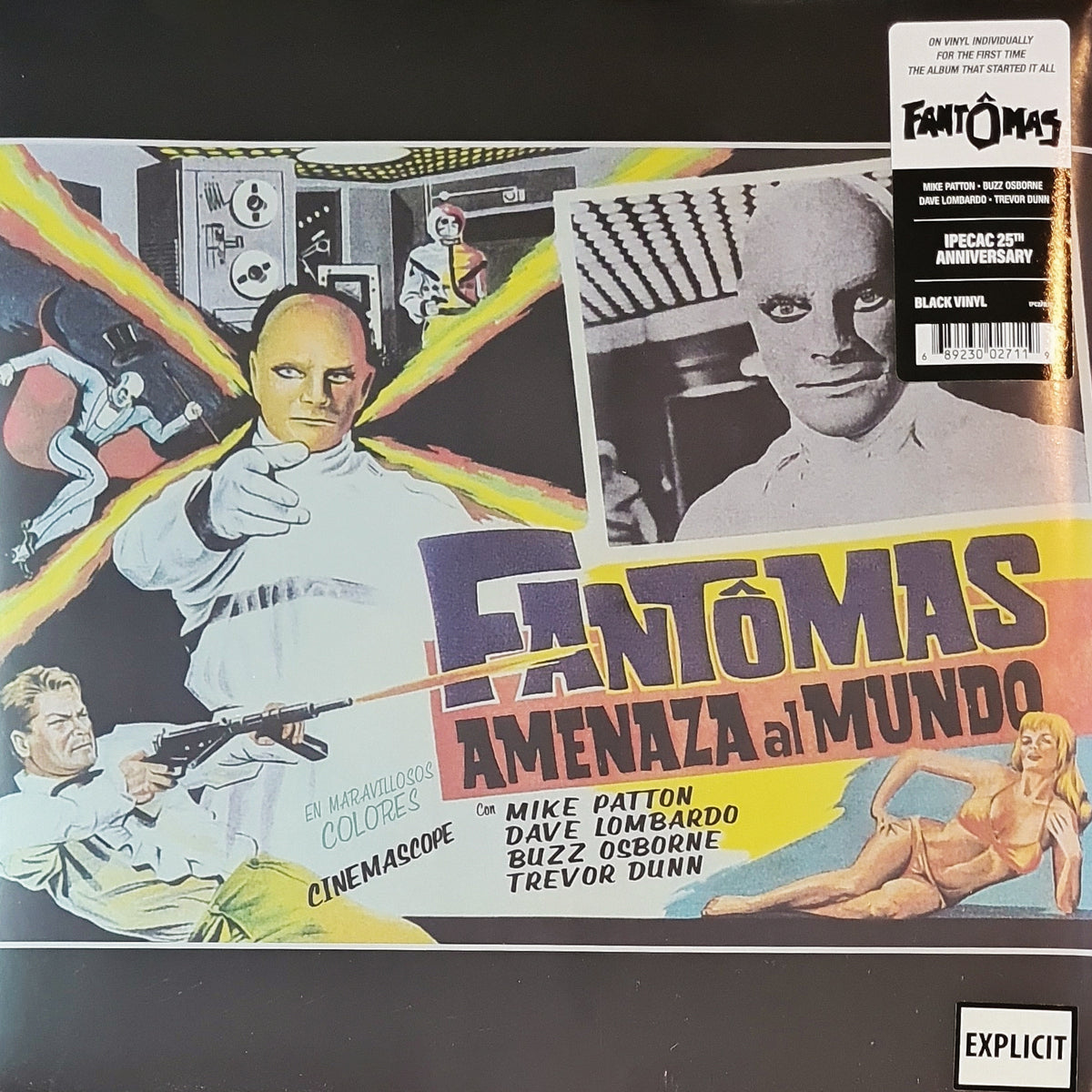 Fantomas - Fantomas (25th Anniversary / Black Vinyl) – Stash Records