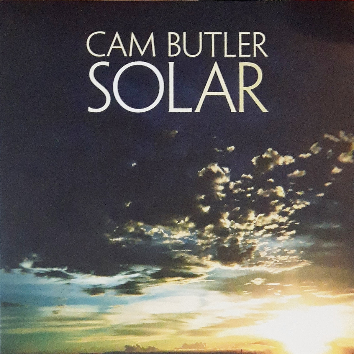 Pre Loved Record - Cam Butler - Solar – Stash Records