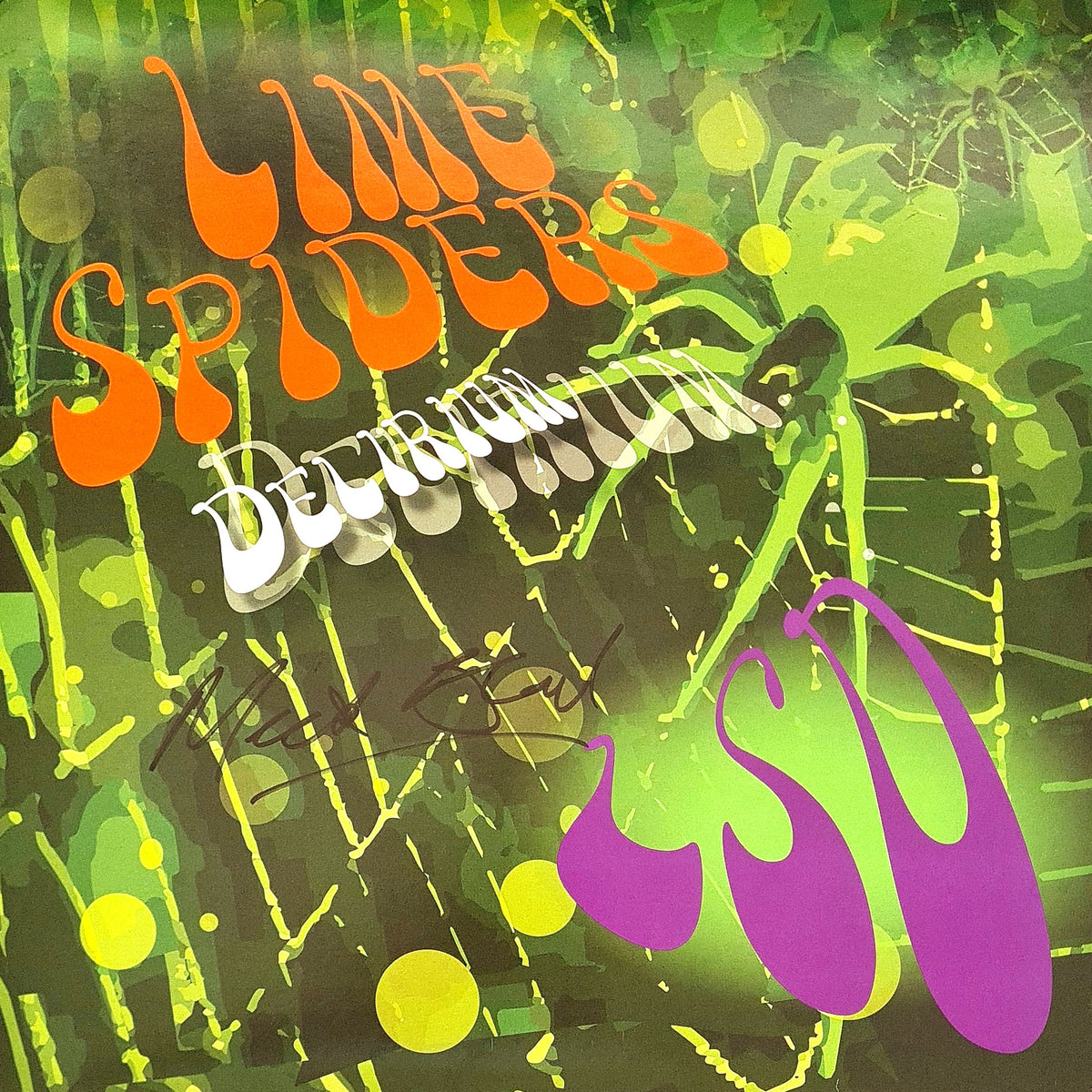 Pre Loved Record - Lime Spiders - LSD Lime Spiders Delirium (Purple ...