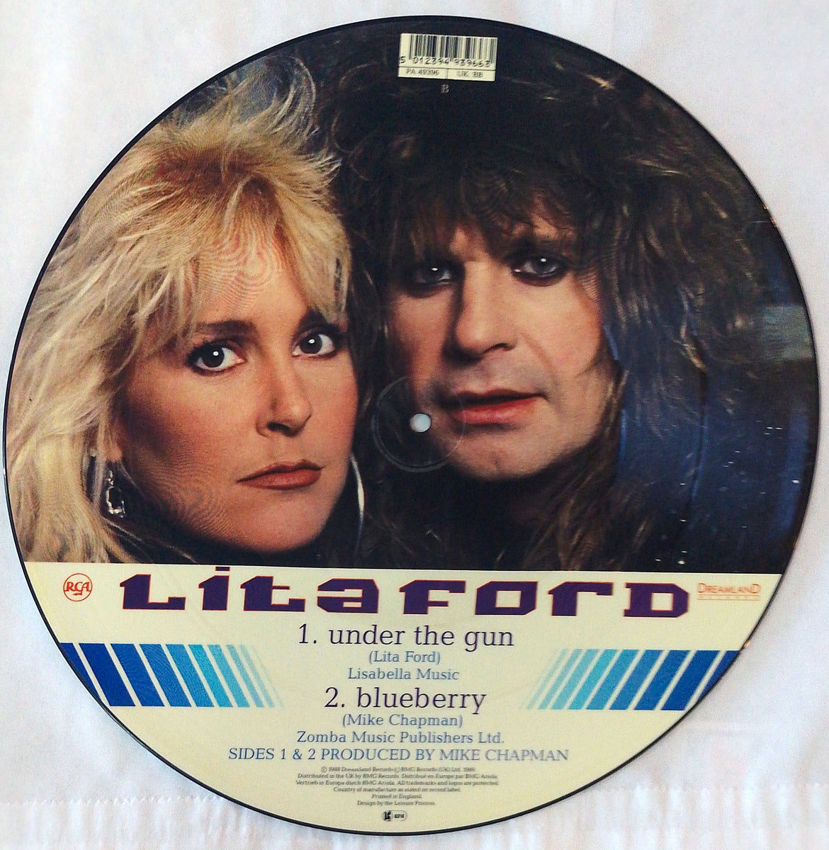 Pre Loved Record - Lita Ford with Ozzy Osbourne - Close My Eyes Foreve ...