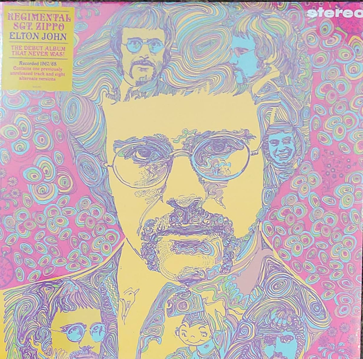 Elton John - Regimental Sgt. Zippo – Stash Records