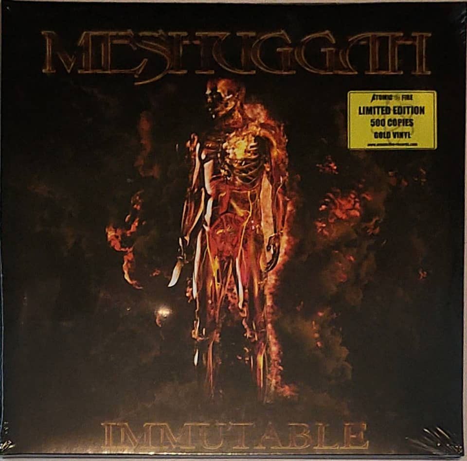 Meshuggah - Immutable (Gold Vinyl) 2Lp – Stash Records