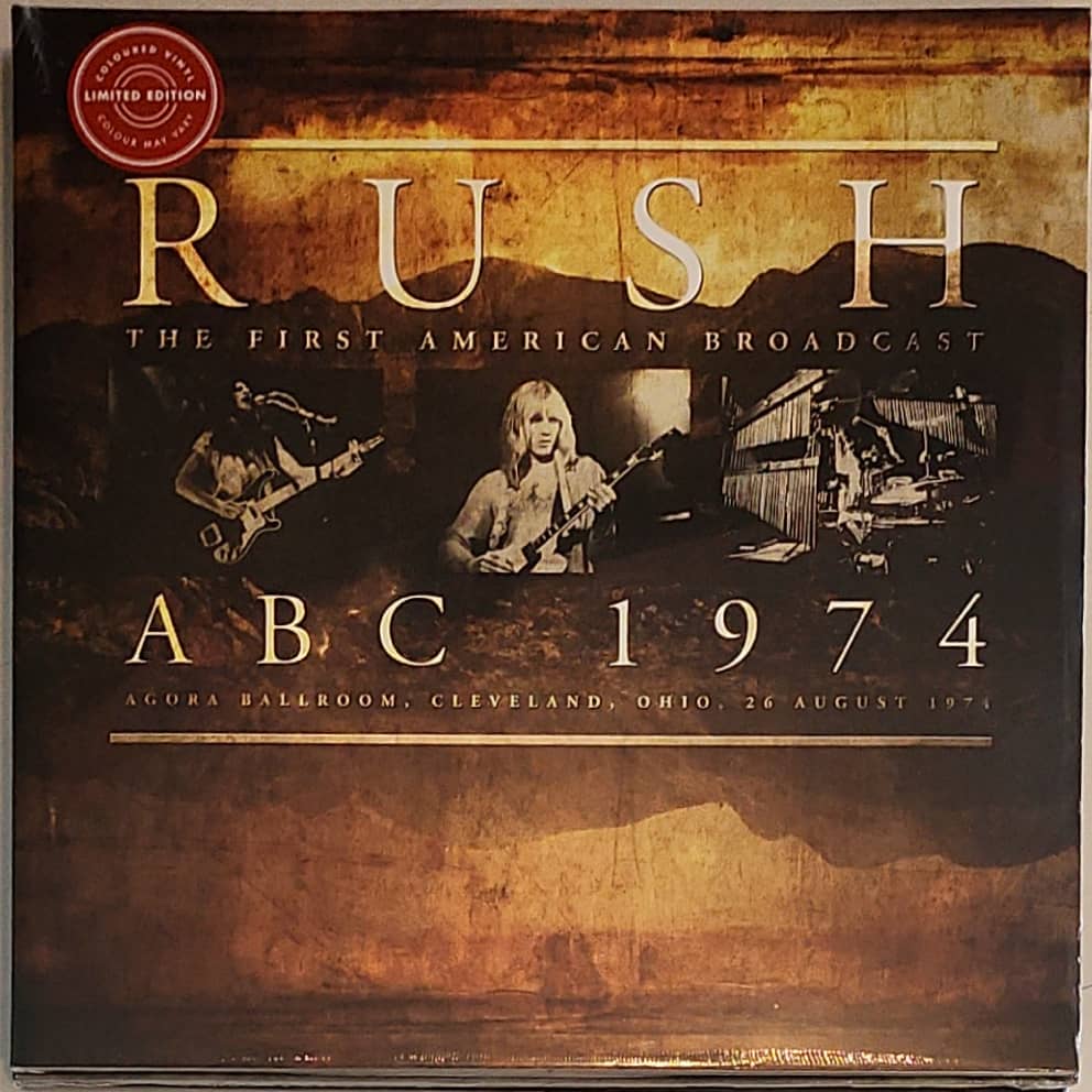 Rush - The First American Broadcast ABC 1974 2Lp (Limited Ed/ Coloured ...