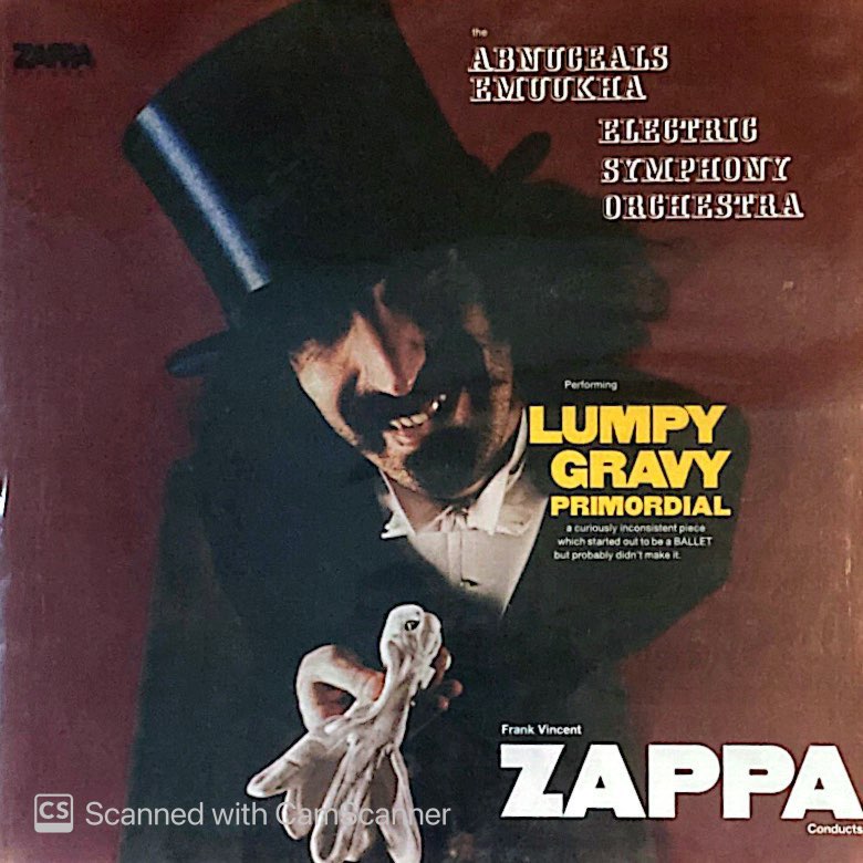 Pre Loved Record - Frank Zappa - Lumpy Gravy Primordial 12" (Coloured ...