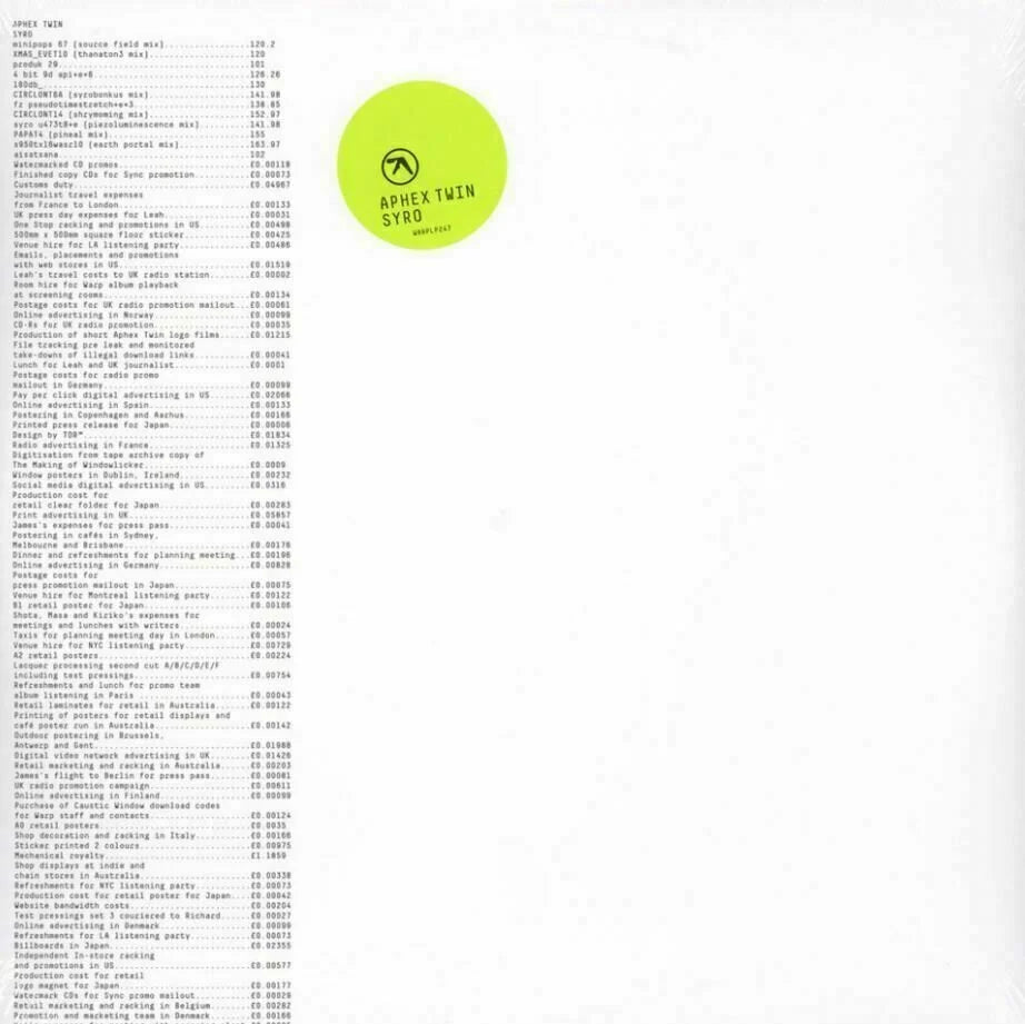 Aphex Twin - Syro (3LP) – Stash Records