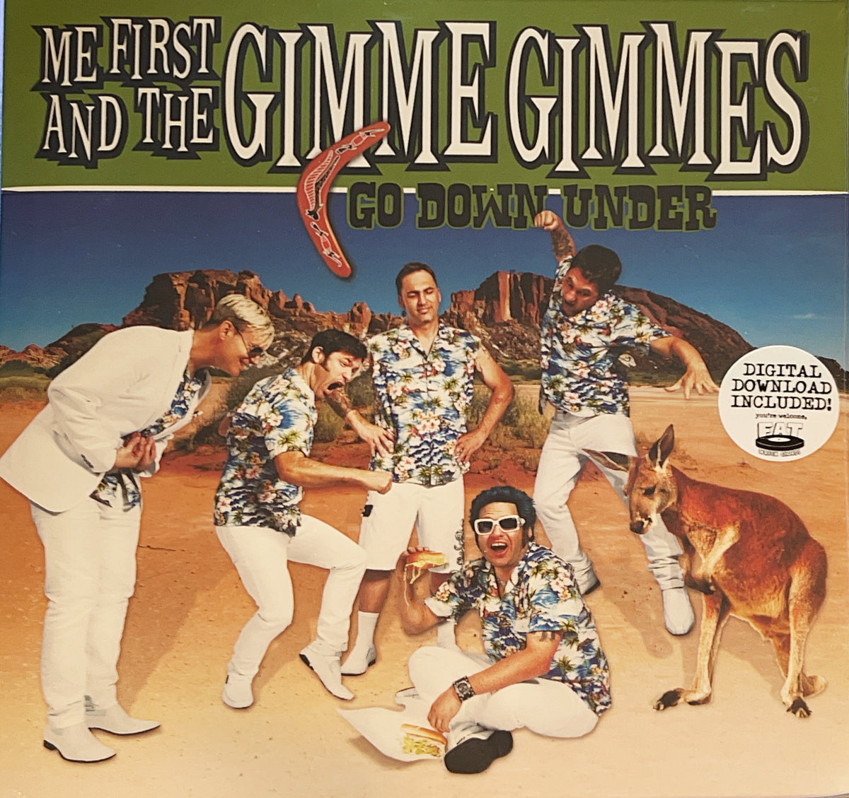 Me First & The Gimme Gimmes - Go Down Under 10" – Stash Records