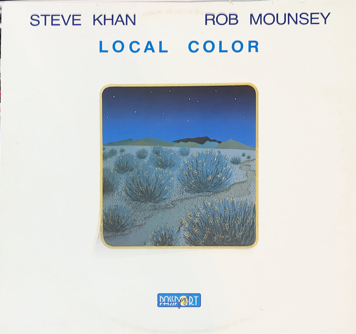 Pre Loved Record - Steve Khan & Rob Mounsey - Local Color – Stash Records