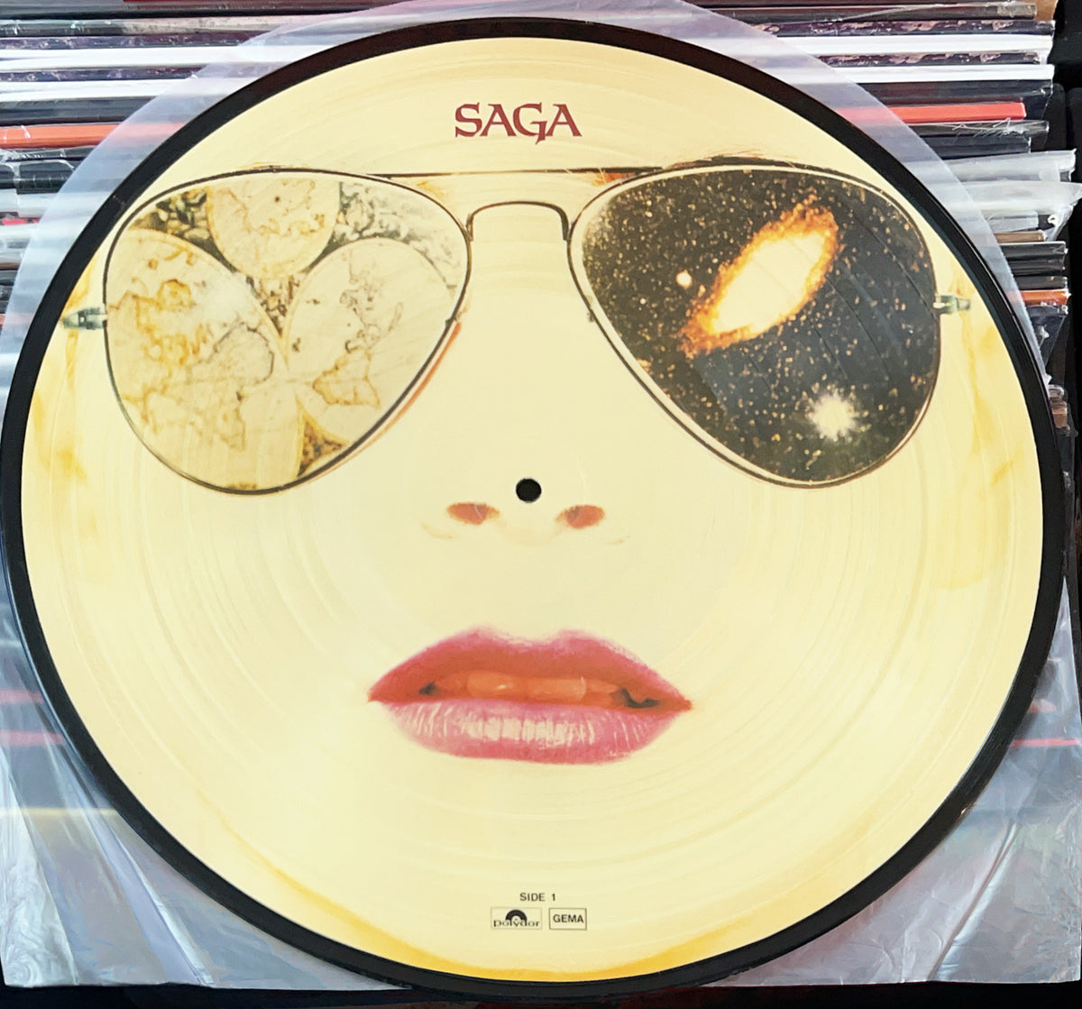 Pre Loved Record - Saga - Worlds Apart – Stash Records