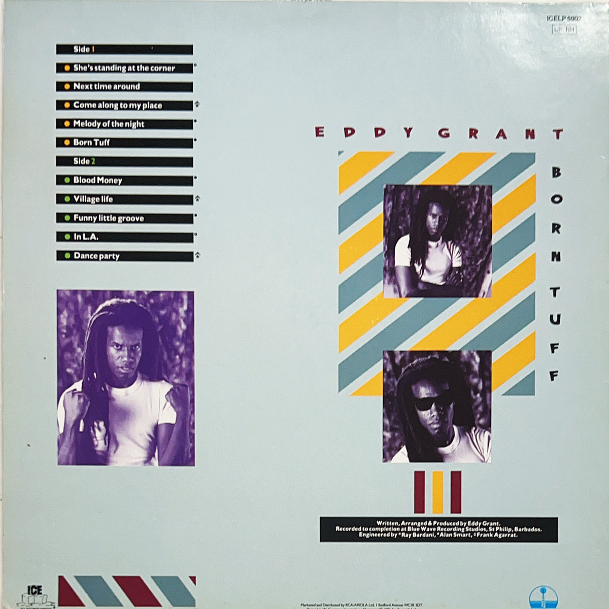 Pre Loved Record - Eddy Grant - Born Tuff – Stash Records