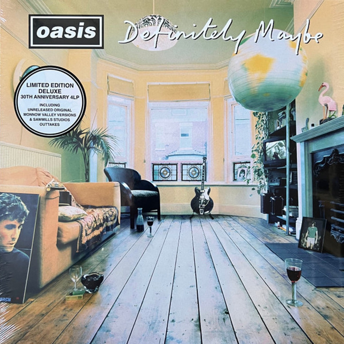 Oasis - Definitely Maybe (4LP / 30th Anniversary Deluxe) – Stash Records