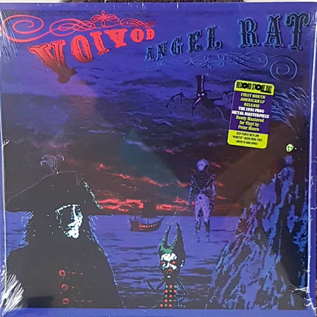 Voivod - Angel Rat (Deep Purple Lime Monster Green Swirl Vinyl) – Stash ...